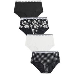 next Panty female Black, White size 24