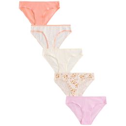 next Slip Damen Gr&ouml;&szlig;e L creme / ecru / lachs / rosa / wei&szlig;