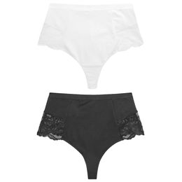 next Shaping Slip female Black, White size 22