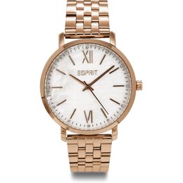 Esprit Analoguhr Damen Größe One Size rosé