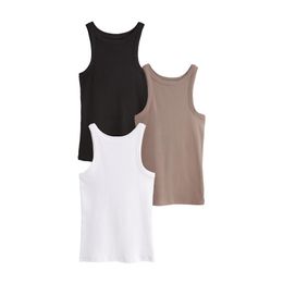 The Set Top female Brown, Black, White size S