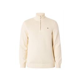 Gant Pullover Herren Größe L creme / navy / rot