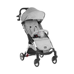 Kikkaboo Kinderwagen Buggy Cloe bis 22 kg Aluminiumrahmen faltbar Getr&auml;nkehalter grau