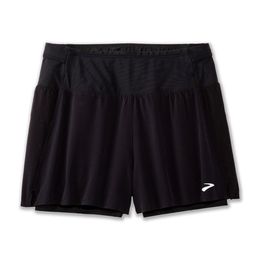 Brooks High Point 3" 2-in-1 Short 2.0 Bekleidung Damen schwarz