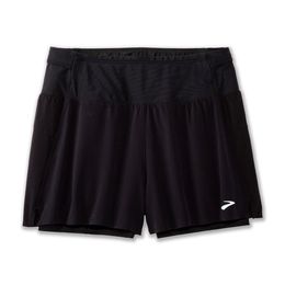 Brooks High Point 3" 2-in-1 Short 2.0 Bekleidung Damen schwarz