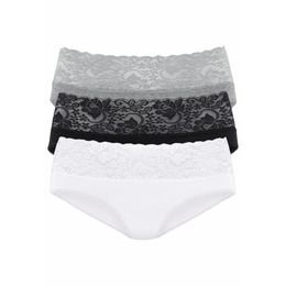 Vivance Slips Damen Gr&ouml;&szlig;e XL grau / schwarz / wei&szlig;