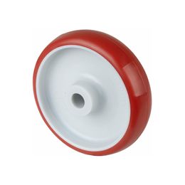 BS Rollen Rad B26, Ø 125 rot, Achs Ø 15, 180kg (B26.125)