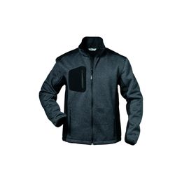 Strick-Fleecejacke Innsbruck Gr.M dunkelgrau/schwarz ELYSEE ; FELDTMANN (23370-1)