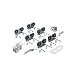Hettich Schiebet&uuml;rbeschlag Top Line 1 3-t&uuml;rig Komplett-Set 75kg DIN L/R (45079)