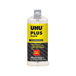 UHU plus black hochviskos 50 ml / g Doppelkammerkartusche (45685)