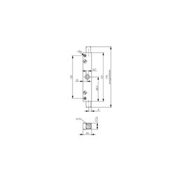 AMF Kombispanner Nr.6860 Gr.1 verz. (93831)