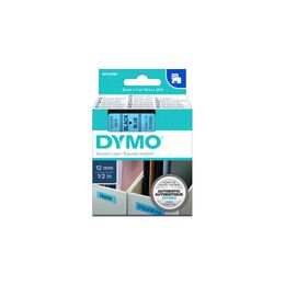 DYMO Schriftbandkassette D1 S0720560 12mmx7m sw auf bl)