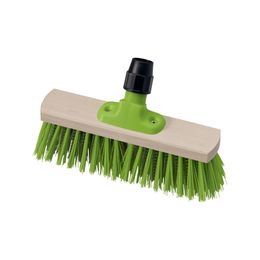 NÖLLE Nölle Besen Prestige Elaston/Stahldraht m.Ku.-Stielhalter Flachholz L.290mm (243083)