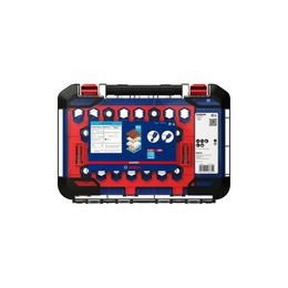 Bosch EXPERT Construction Material Lochsäge-Set 20/22/25/32/35/40/44/51/60/68/76mm 15-tlg. für Dreh- und Schlagbohrer (2608900489)