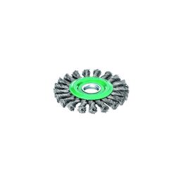 Zopfrundb&uuml;rste D.125mm Bohr.Drahtst&auml;rke 0,5mm VA 14mm 12500min-&sup1; Lessmann (473811)