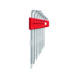 PB Swiss Tools Winkelschraubendreher- Satz im Kunststoffhalter 7-teilig 1,5-6mm SAFETY (PB 3212.LH-6)