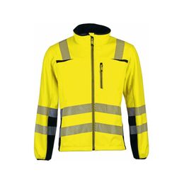 Warnschutz-Softshelljacke Prevent&reg; Trendline Gr.M gelb/schwarz ; Asatex (PTW-SN/M/78)