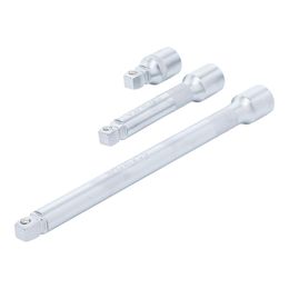 BGS-technic BGS Kippverl&auml;ngerungs-Satz 12,5 mm 50 / 125 / 250 mm 3-tlg. ; BGS technic (2240)