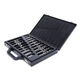 STIER Spiralbohrer-Set Premium DIN 338 HSS-Co5 1-10mm 0,5mm steigend 170-teilig (902559)