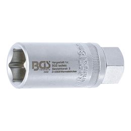 BGS-technic BGS Z&uuml;ndkerzen-Einsatz Sechskant Antrieb Innenvierkant 12,5 mm (1/2 Zoll) SW 18 mm ; BGS technic (2402)
