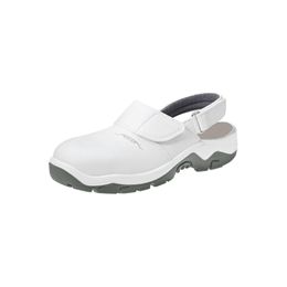 ABEBA Berufsschuh Clog wei&szlig;/grau 2120, SB, EU-Schuhgr&ouml;&szlig;e: 42 (092953 42)