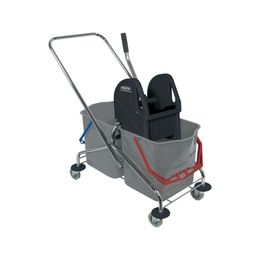 SPRiNTUS Reinigungswagen Eimer 2x27l, Presse STA (301114)