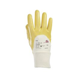 KCL Handschuhe Sahara 100 Gr.8 gelb BW-Trikot m.Nitril EN 388 Kat.II ; Honeywell (100/8)
