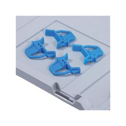 Allit Schiebeverschluss blau f.St&uuml;lpdeckel (456780)