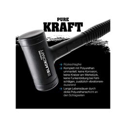 Halder Schonhammer BLACKCRAFT Gesamt-L.300mm Kopf-D.40mm STA r&uuml;ckschlagfrei (3379.040)
