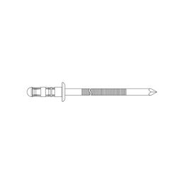 Gesipa Poly-Bulb Blindniete Alu/Stahl 4,8 x 11 (1450473)