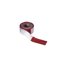 Absperrband L.500 m B.80mm rot/weiß geblockt 500m/Karton (1100000800500159901000002)