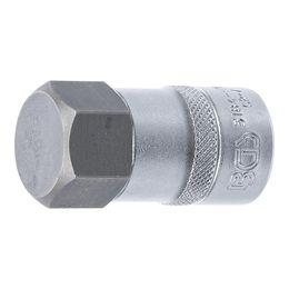 BGS-technic BGS Bit-Einsatz Antrieb Innenvierkant 12,5 mm (1/2") Innensechskant 26 mm ; BGS technic (5184-H26)