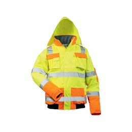 Warnschutz-Pilotenjacke Mats Gr. XXL gelb/orange 100% PES FELDTMANN (23554-4)