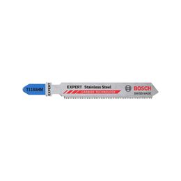 Bosch EXPERT Stainless Steel T 118 AHM Stichsägeblatt 3 Stück für Stichsägen (2608900561)