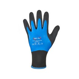 Handschuhe Winter Aqua Guard Gr.10 schwarz/blau EN 388,EN 511 PSA II OPTIFLEX ; FELDTMANN (0241-10H)