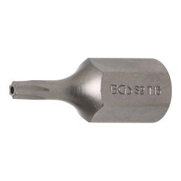 BGS-technic BGS Bit Antrieb Außensechskant 10 mm (3/8") T-Profil (für Torx) mit Bohrung T15 ; BGS technic (4615)