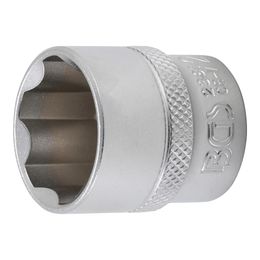 BGS-technic BGS Steckschl&uuml;ssel-Einsatz Super Lock Antrieb Innenvierkant 10 mm (3/8") SW 21 mm ; BGS technic (2381)