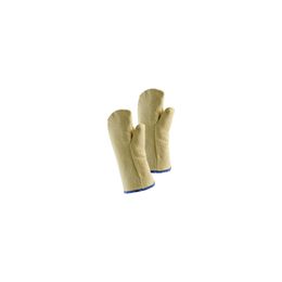 JUTEC Hitzeschutzhandschuhe Fauster,Universalgr.natur Aramid EN 388,EN 407 Kat.III (094651 UNI)