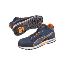 Sicherheitsstiefel Crosstwist MID Gr.42 blau/orange S3 HRO SRC DIN EN20345 ; ISM (63.314.0-42)
