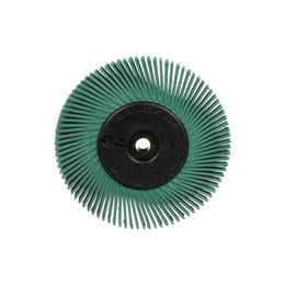 3M Scotch-Brite Bristle-Brush Typ A 150mm K.50 aus Kunststoffborsten f&uuml;r Schleifmaschinen, 27605N)