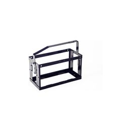 Kanisterhalterung L.377mm B.174mm H.293mm Tiefschwarz RAL 9005 2,17kg Valpro (KR0079)