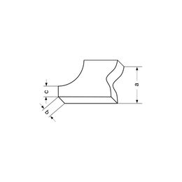 Helios-Preisser Tiefenmessschieber m.gerader Messstange RCr. 1/20 20x5 1000x250 mm (0282510)