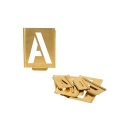 Signierschablonensatz 327 Buchstaben A-Z Schrift-H.70mm Spezialblech Kukko (327-070-B)