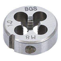 BGS-technic BGS Gewindeschneideisen M8 x 1,0 x 25 mm ; BGS technic (1900-M8X1.0-S)