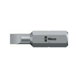 Wera Bit z&auml;hhart 1/4" DIN 3126 C6,3 Schlitz 6,5x1,2x25mm (05072061001)
