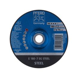 Pferd Schruppscheiben E 180-7 SG STEEL (4007220470145)