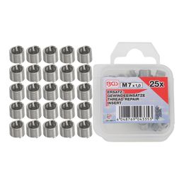 BGS-technic BGS Ersatz-Gewindeeins&auml;tze M7 x 1,0 mm, 25-tlg. ; BGS technic (9431-1)