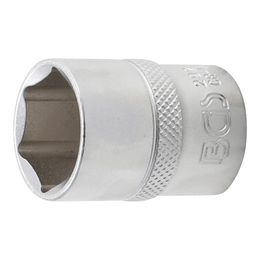 BGS-technic BGS Steckschl&uuml;ssel-Einsatz Sechskant Antrieb Innenvierkant 12,5 mm (1/2") SW 21 mm ; BGS technic (2921)