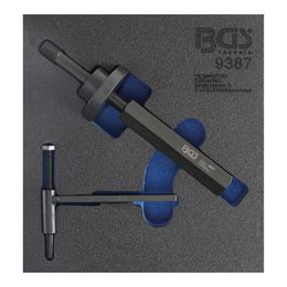 BGS-technic BGS Steuergeh&auml;usedeckel-Ausricht- und Pumpenrad-Demontage-Werkzeug-Satz f&uuml;r Ford 1.8 TDDi / TDCi ; BGS technic (9387)
