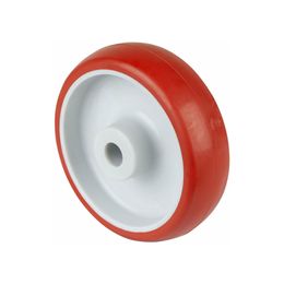 BS Rollen Rad B26, Ø 100 rot, Achs Ø 12, 140kg (B26.100)